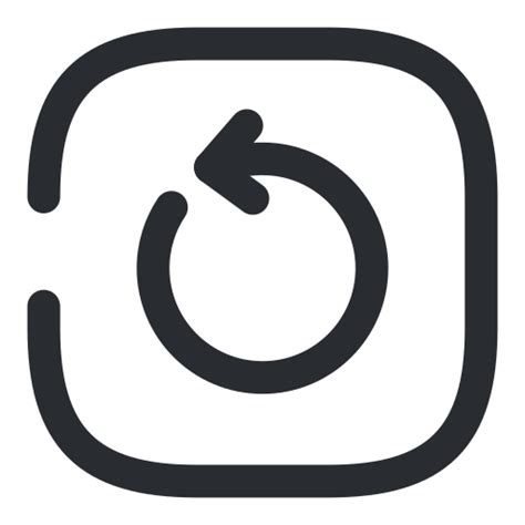 Refresh Left Square User Interface And Gesture Icons