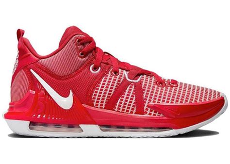 Nike Lebron Witness 7 Tb University Red University Reduniversity Red