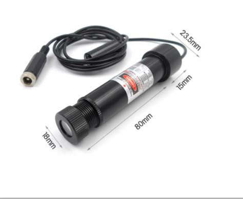 660nm Red Light 3w Special Spot Tripartite Circular Laser Light Red Laser Module Projection