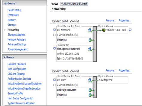 Howto Send Traffic Through A Virtual Router Untangle Using Vmware