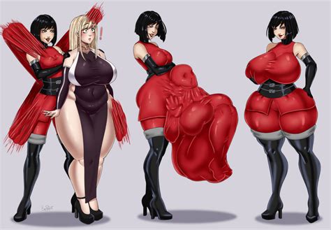 Rule 34 2girls Absorption Absorption Vore Alternate Breast Size Big