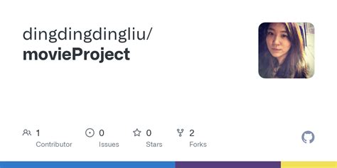 GitHub Dingdingdingliu MovieProject