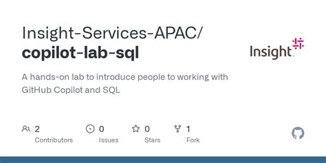 Copilot Lab Sqlhelplab3 Fixedsproc Solutionsql At Main · Insight Services Apaccopilot Lab