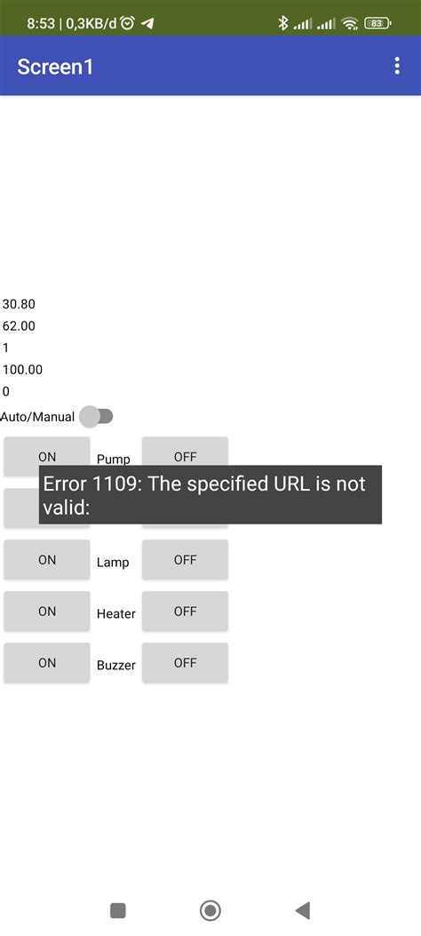 How Do You Read And Write In Thingspeak To Control Actuator Manual Or Auto Mit App Inventor