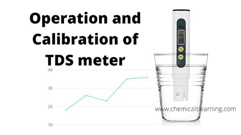 Sop For Operation And Calibration Of Tds Meter