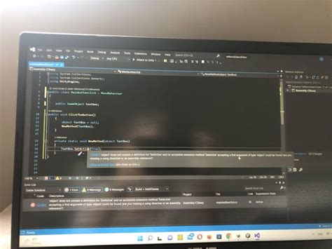 It Say Setactive Is Not A Commend Or Something Runity3d