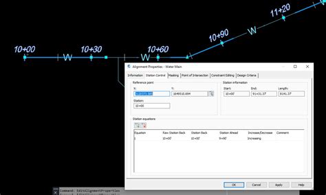 solved alignment stationing autodesk community