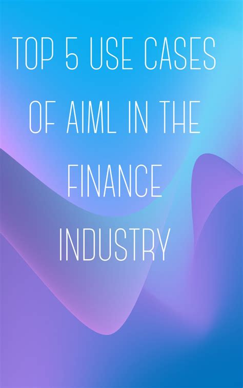 Aiml Finance Fintech Futureoffinance Innovation Investment