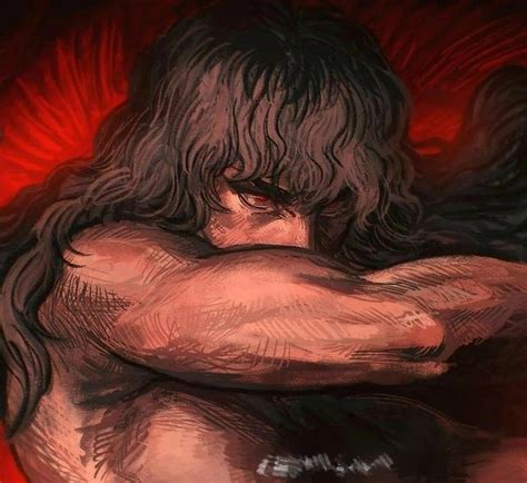 Злой Гриффит по картине Павший ангел Art Manga, Manga Drawing, Manga ...