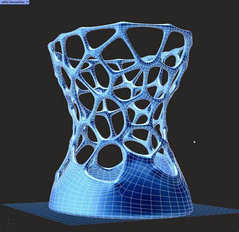 Multipipe On Surface Using Voronoi 3d Grasshopper Grasshopper Mcneel Forum