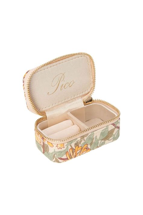 Pico Smykkeskrin Small Jewelry Box Yellow Flower
