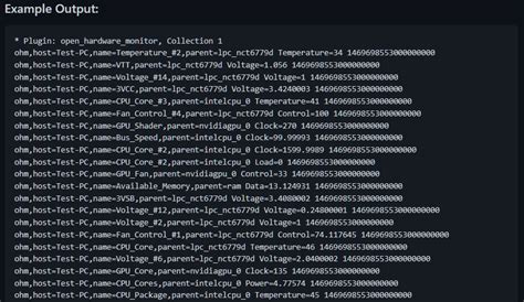 Openhardwaremonitor Plugin · Issue 11751 · Influxdatatelegraf · Github