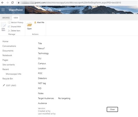 Sharepoint Enterprise Can A Listitems Displayform Be Accessed Using Query Parameters On An