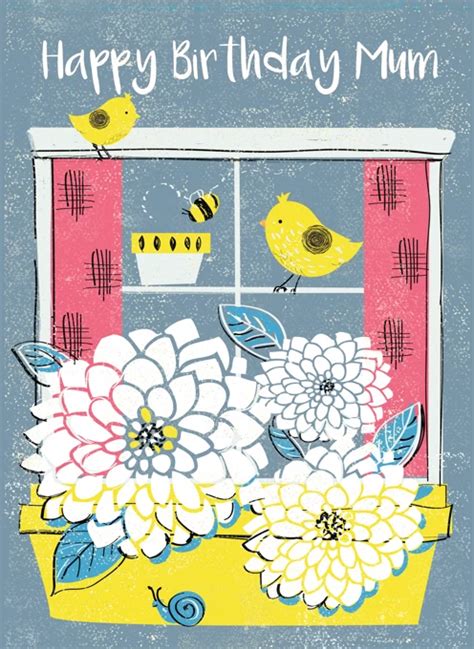 Birthday Mum Flowers By Rocket 68 Cardly