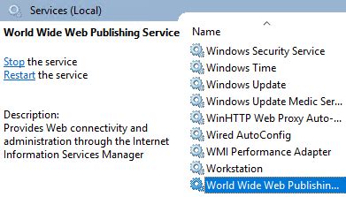 Restart Internet Information Services IIS On Exchange Server