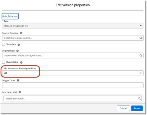 Updating Apis In Flow Liaison