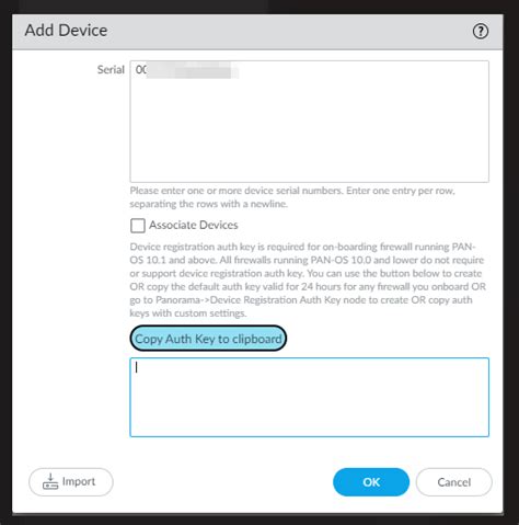 Trouble Adding Firewall To Panorama Auth Key Field Blank Has Anyone