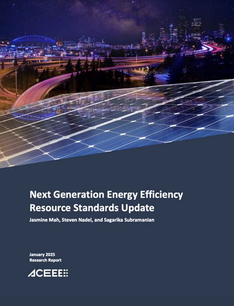 Next Generation Energy Efficiency Resource Standards Update