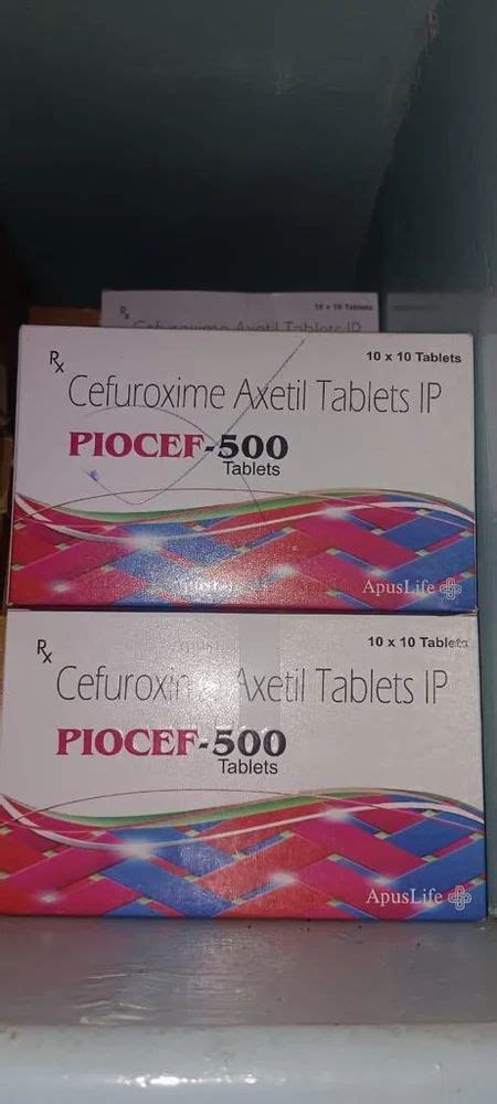 Piocef 500 Mg Tablet At Best Price In Jhansi Id 2853249424133