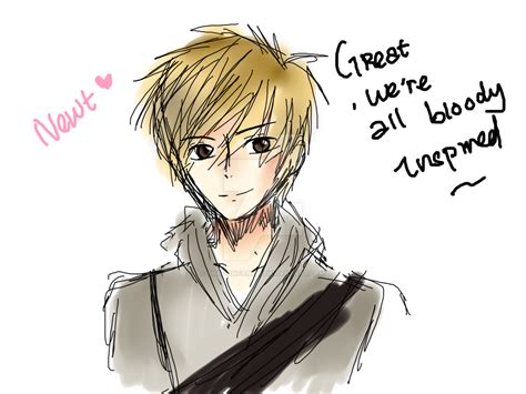 Newt Sketch By Shadowfan785 On DeviantArt