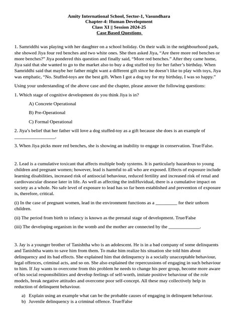 Chapter 4 Case Based Questions Pdf