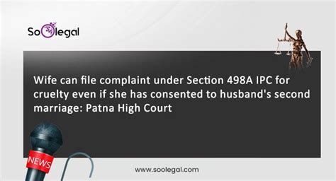 Soolegal On Linkedin Wife Can File Complaint Under Section 498a Ipc
