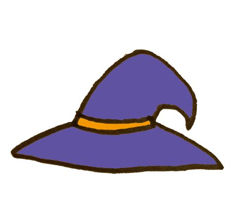 魔女の帽子のイラスト ゆるくてかわいい無料イラスト素材屋ぴよたそ