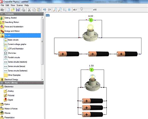 Crocodile Physics Program Download Scientific Diagram