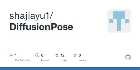 Github Shajiayu1diffusionpose