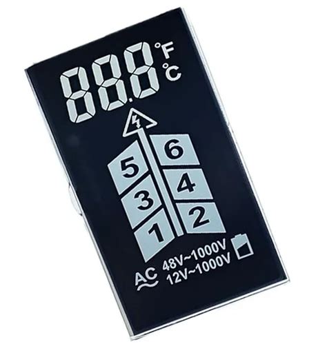 Factory Custom Industrial Voltage Meter 7 Segment LCD Display LCD LCD And LCD Panel Price