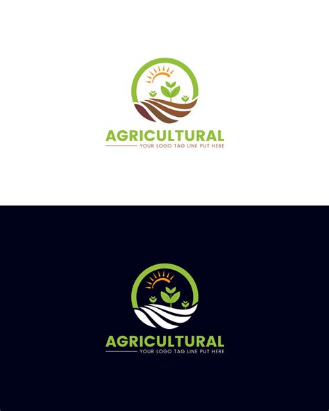 Sustainable Agriculture Logo Farm House