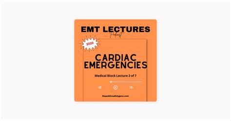 ‎nremt Test Prep And Emt Lectures Podcast Nremt Emt Lecture Prep Cardiovascular Emergencies