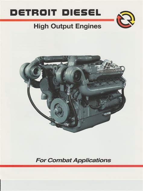 High Output Engines For Combat Applications Whole Doc Pdf Version 1 Pdf