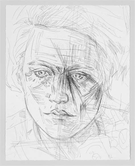 Elizabeth Peyton Drawing