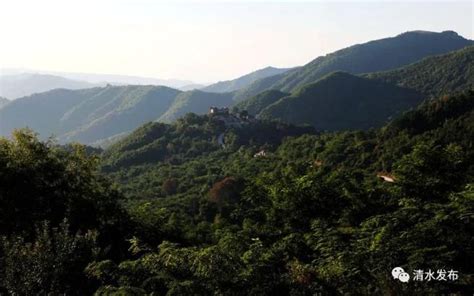 锦绣山河 笔架留韵清水笔架山景区峰峦叠翠 绵延壮丽 澎湃号政务 澎湃新闻 The Paper