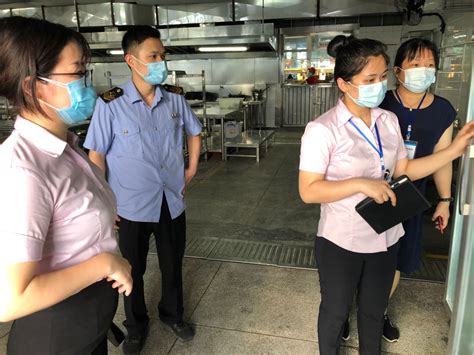 七星区市场监督管理局到我校食堂进行食品卫生安全检查 后勤管理处