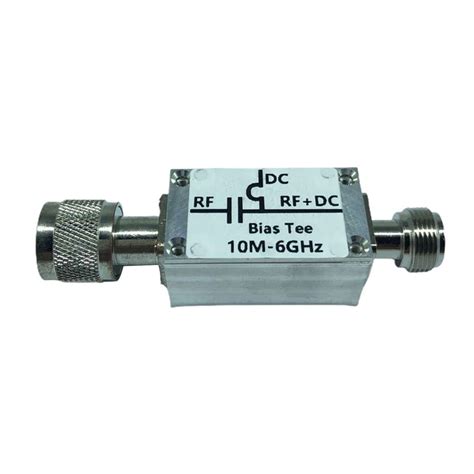 high quality 10 mhz 6 ghz bias tee 10 mhz 6 ghz broadband 49 37