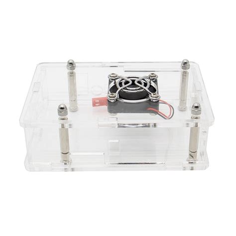 Orange Pi 3 Case With Fan Kit Acrylic Case Cool Vicedeal