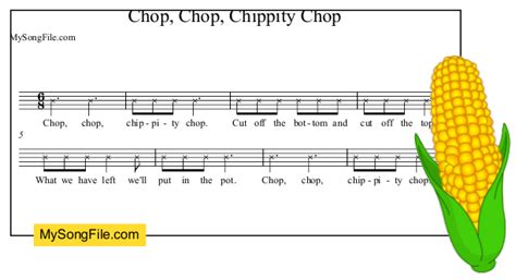 Chop Chop Chippity Chop My Song File