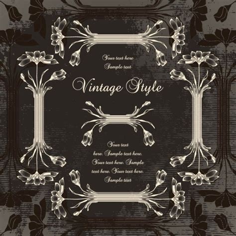 Classic European Pattern 05 Vector Vectors Images Graphic Art Designs