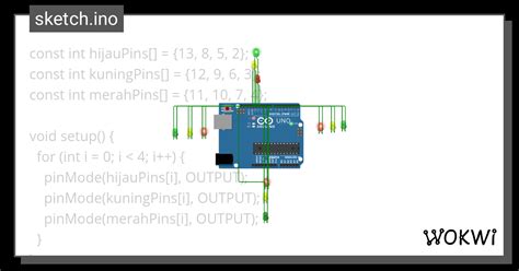 Lampu Part Wokwi ESP STM Arduino Simulator