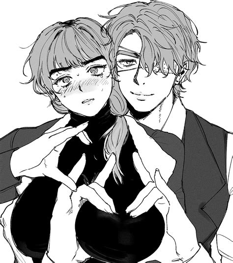 Daan And Karin Fear Hunger And More Drawn By Rushr De Danbooru