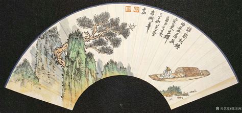 扇画图片山水 山水画图片 扇画山水 第2页 大山谷图库