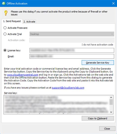 Offline Activation Help Center