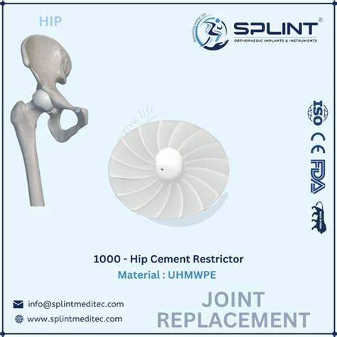 Hip Cement Restrictor At ₹ 3000 Piece Orthopedic Implants In Rajkot Id 2853612665212