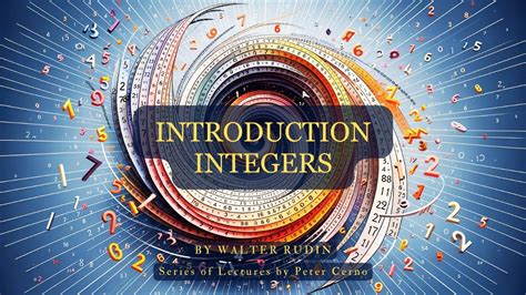 Chapter 01 Introduction Integers Youtube