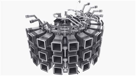 Iter Reactor Fusion Model TurboSquid 1317588