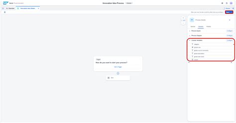 Use Custom Variables For The Global Process Sap Tutorials