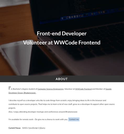 GitHub Lassiecoder Portfolio A Single Page Responsive Portfolio