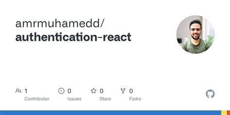 Github Amrmuhameddauthentication React
